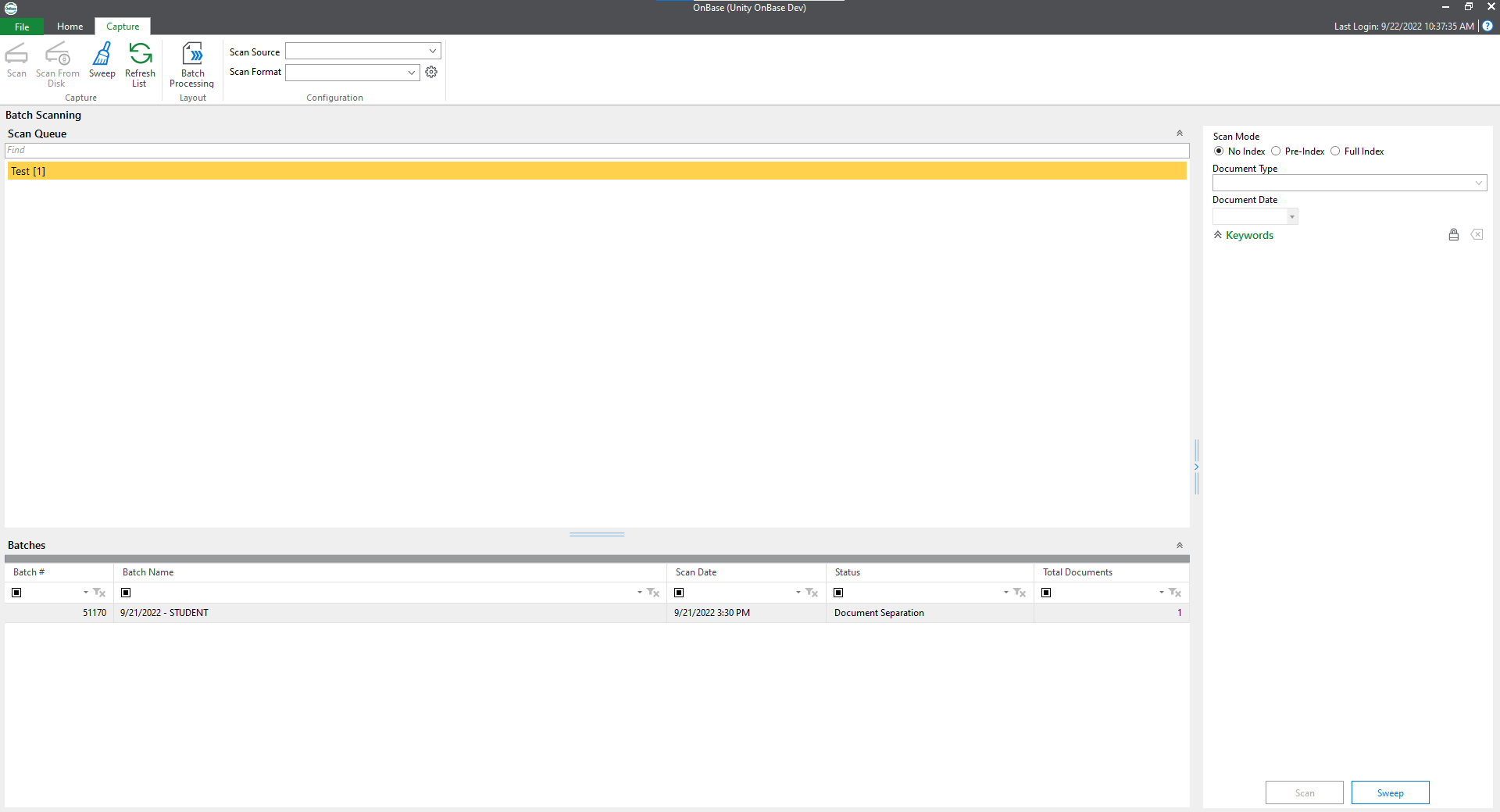 Unity Document Select